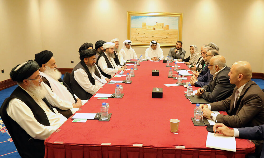 Govt and Taliban discuss next step in Doha peace talks | Ariana News ...