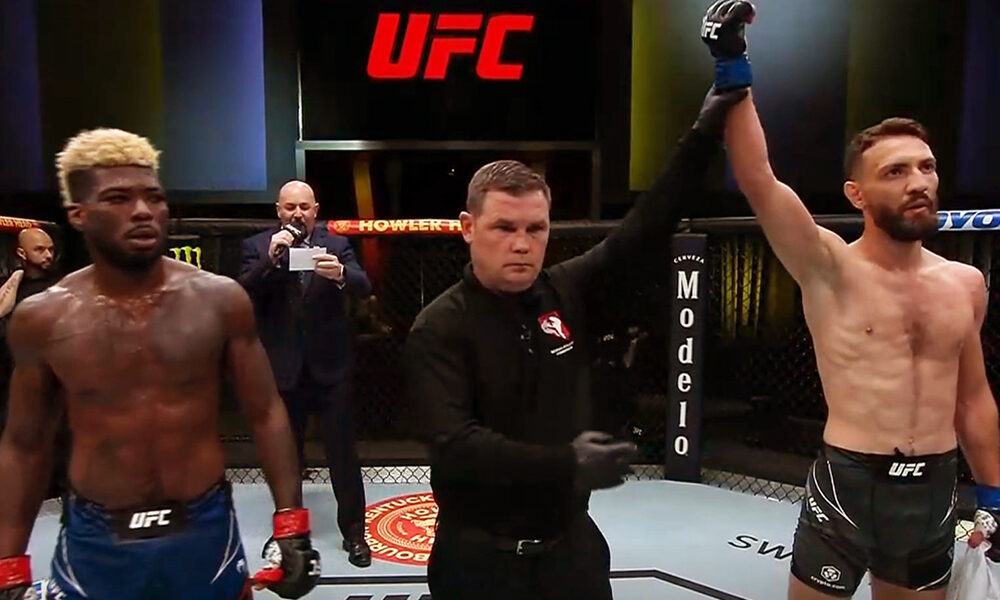 Afghan UFC fighter Javid Basharat defeats American rival | Ariana News ...