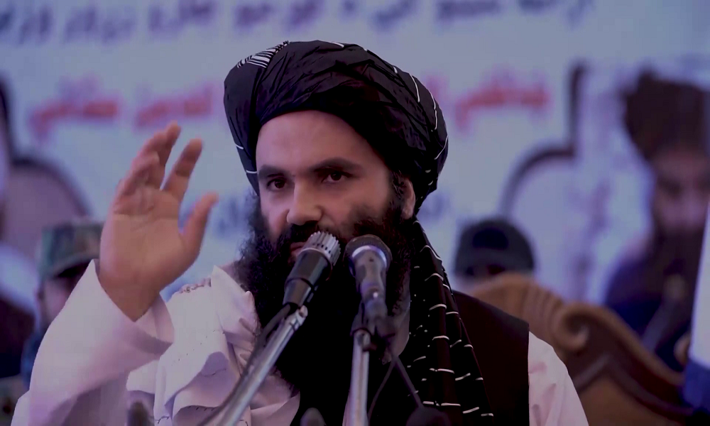 Haqqani urges the world to recognize the Islamic Emirate of Afghanistan ...