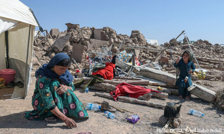 UNICEF says over 90% of Herat earthquake victims are women and children ...
