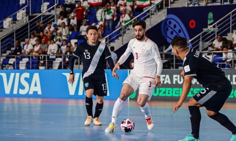 Iran through to knockout phase after defeating Guatemala in Futsal ...