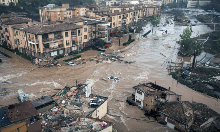 Spanish floods kill 95 as year of rain falls in a day in Valencia ...