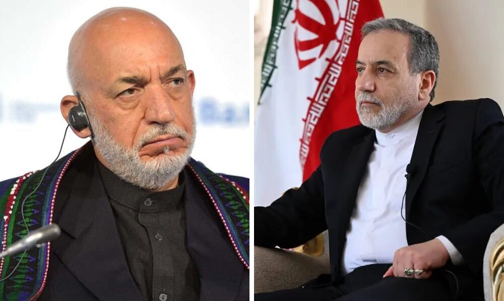 Ex-Afghan president Karzai meets with Iranian foreign minister in Rome ...