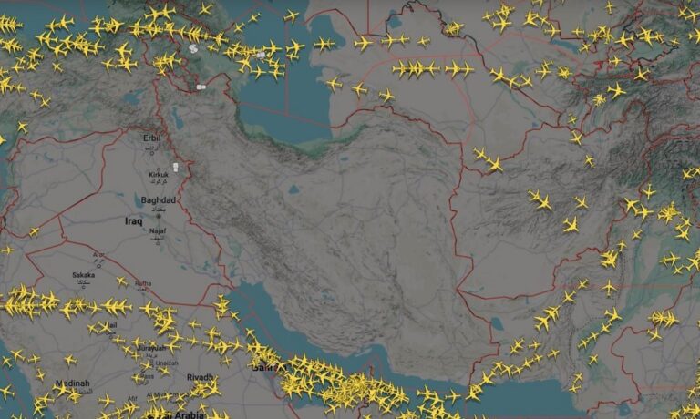 Afghan airspace sees surge in overflights amid Iran-Israel conflict ...