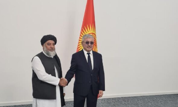 Azizi meets Kyrgyzstan’s prime minister, invites him to visit ...