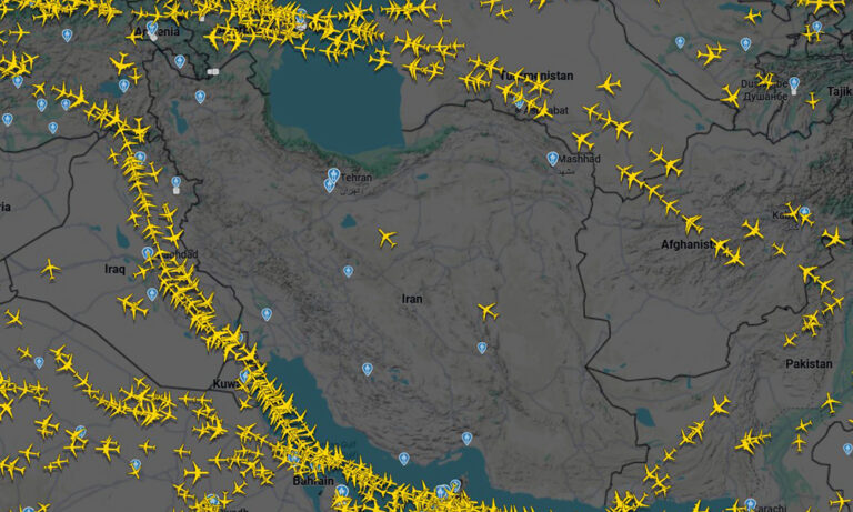Iran reopens airspace after temporary closure forced flights to reroute ...